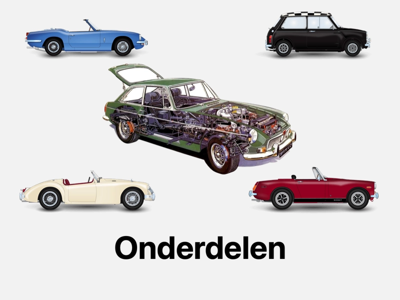 Octagon Parts-MG Parts-MGB Onderdelen-Veel uit voorraad leverbaar